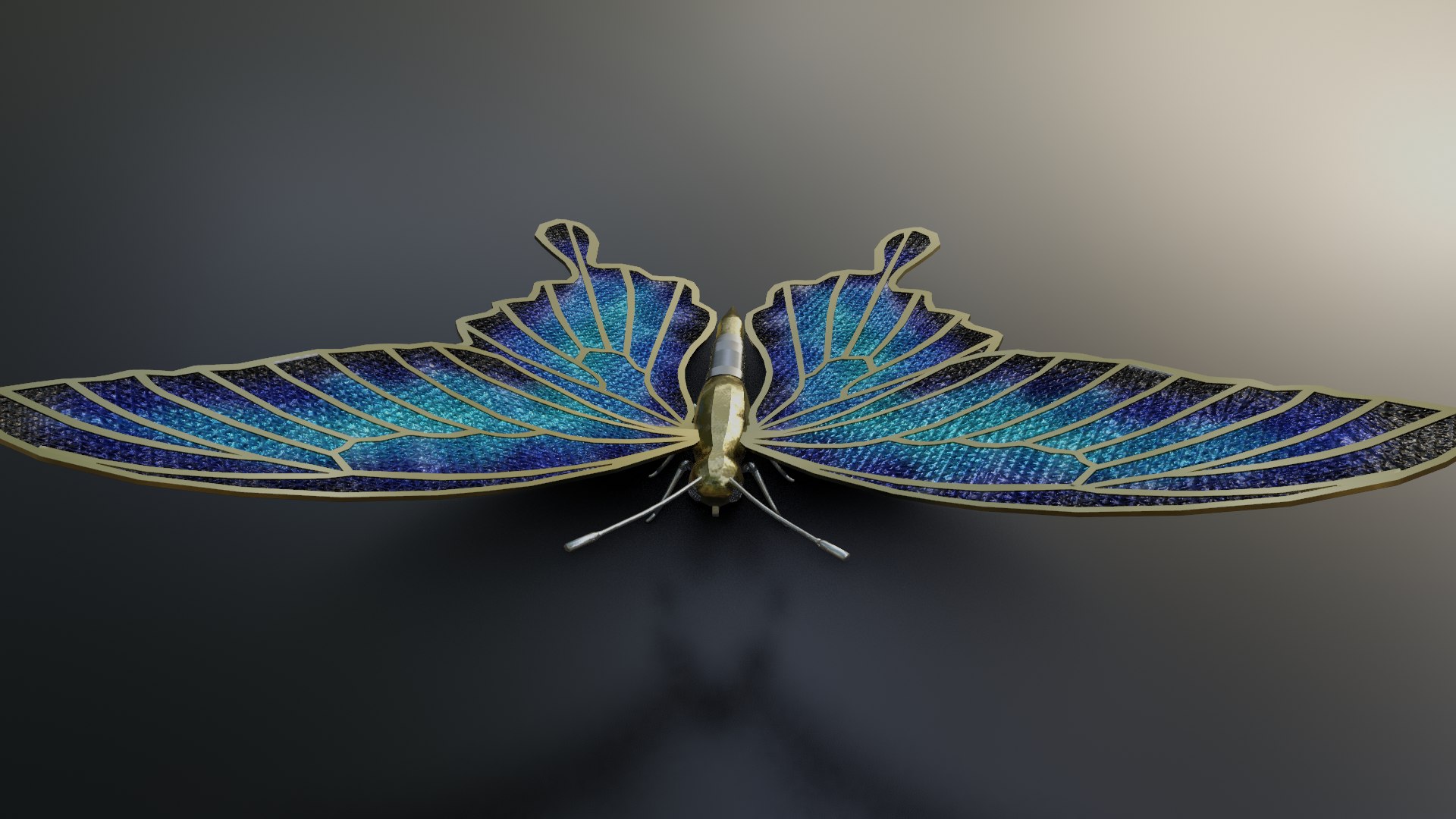 3D MechaButterfly - TurboSquid 1974628