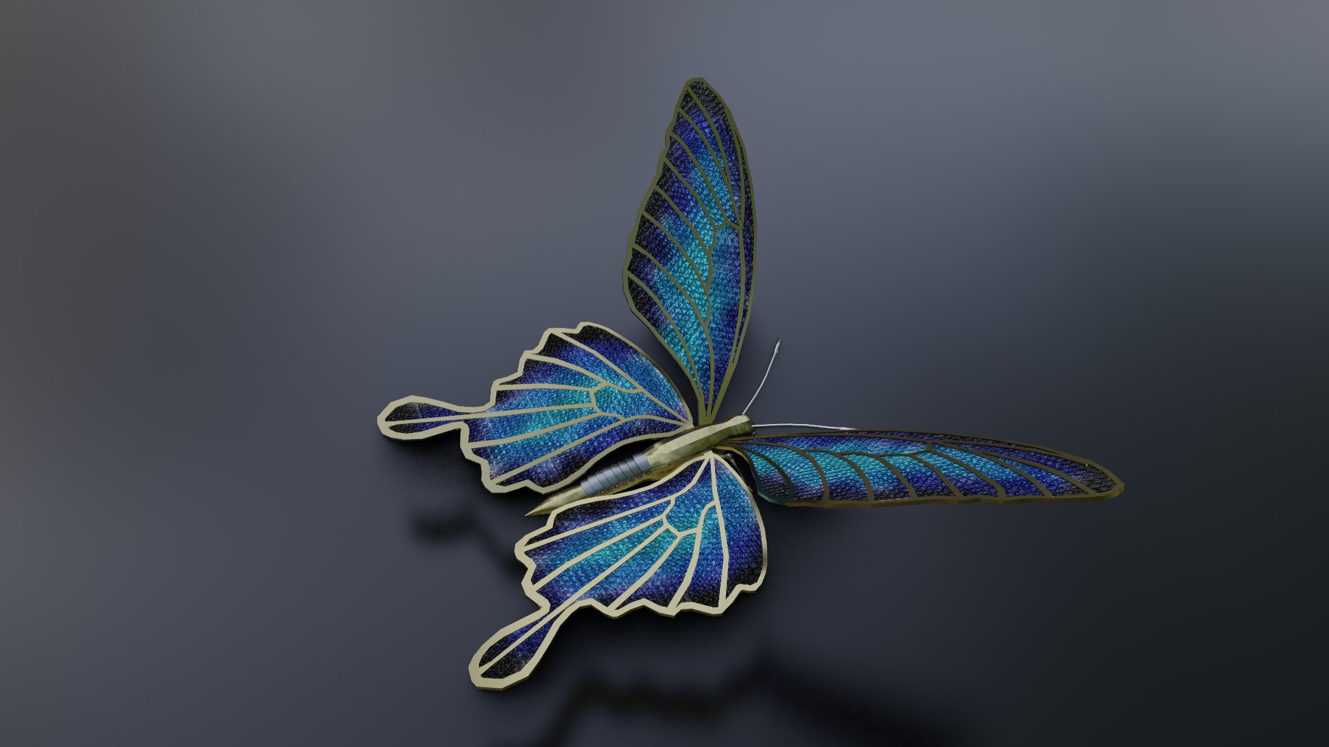 3D MechaButterfly - TurboSquid 1974628