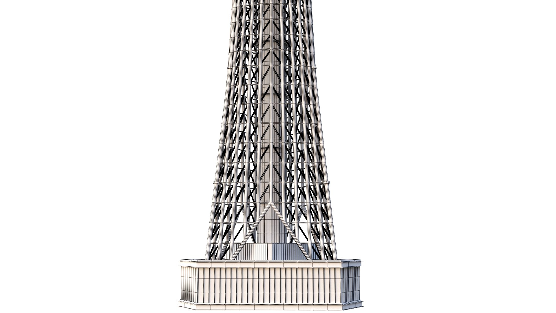 Tokyo Skytree 3D Model - TurboSquid 2222749