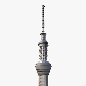 3D Skytree Models - Browse & Download Formats - TurboSquid
