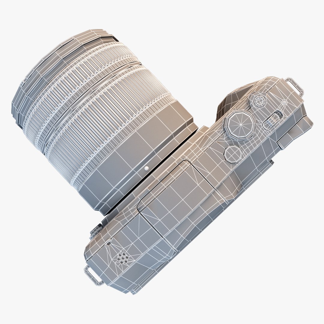 Panasonic Lumix Dmc Gf3 3d Model