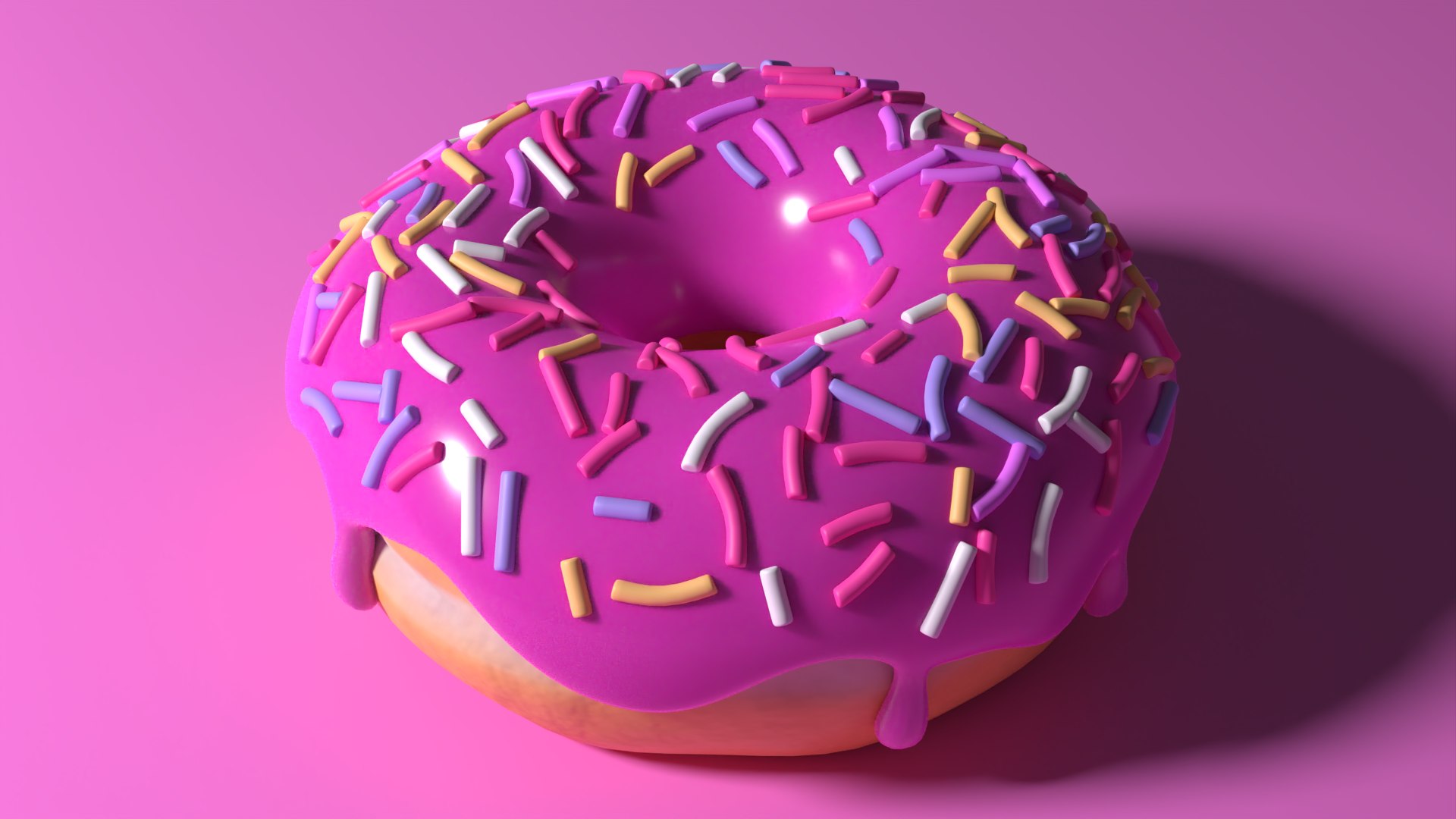 Donut 3D - TurboSquid 2108138
