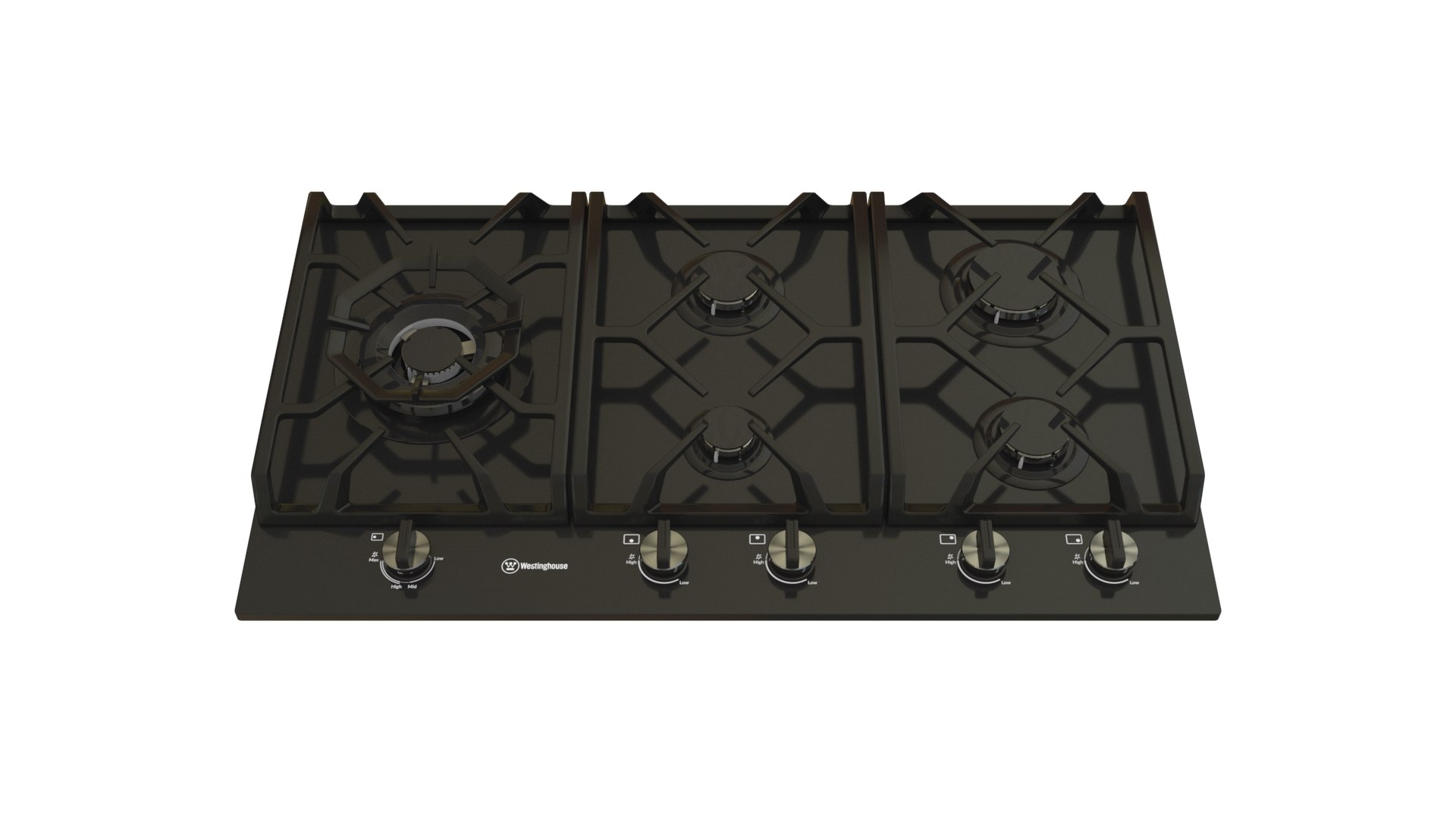 Realistic Gas Cooktop Model 3D Model - TurboSquid 1980854