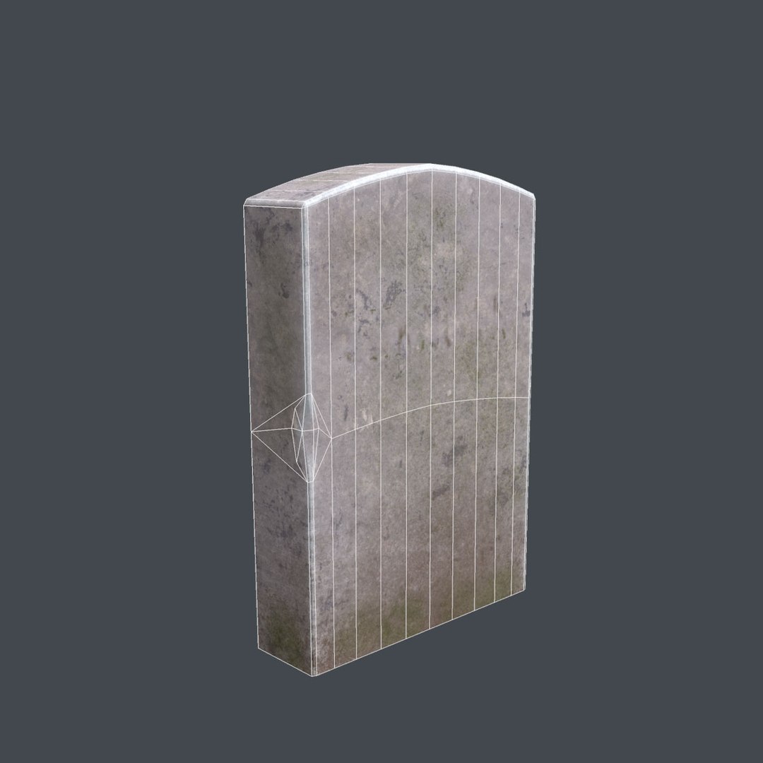 3d gravestone 10 model