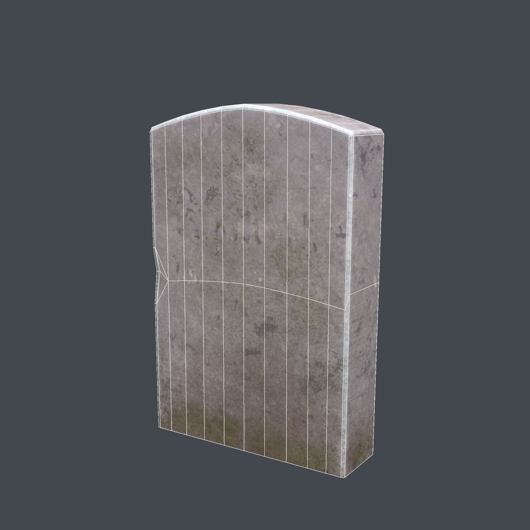 3d gravestone 10 model