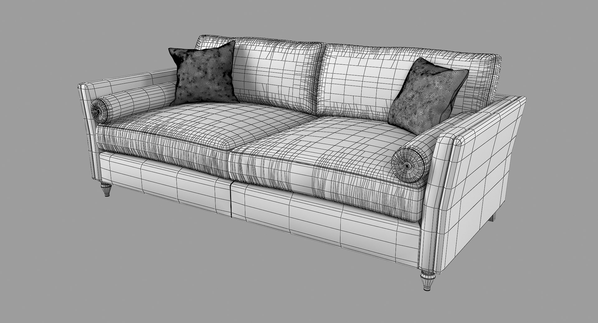 Mantellassi Couture Bramante Sofa 3D - TurboSquid 1253412