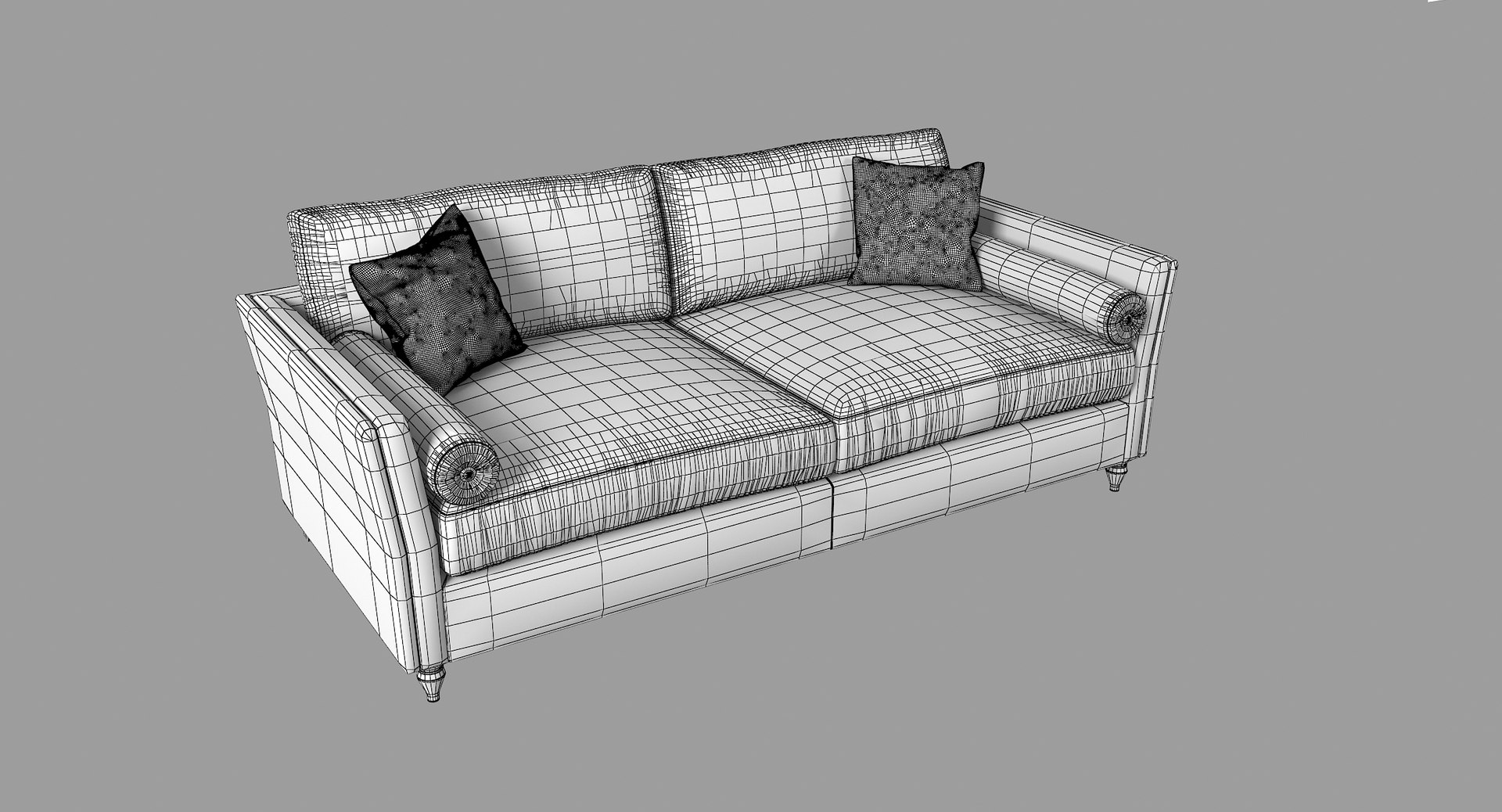 Mantellassi Couture Bramante Sofa 3D - TurboSquid 1253412