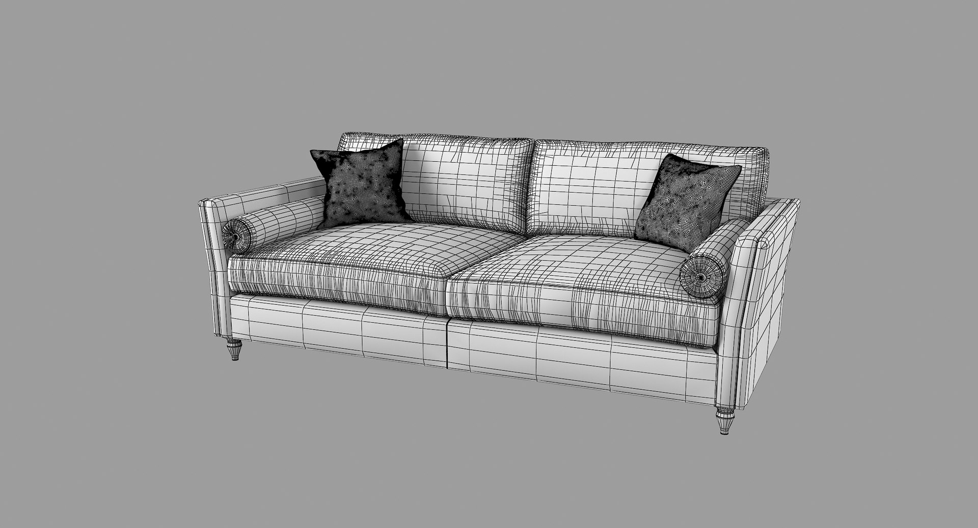 Mantellassi Couture Bramante Sofa 3D - TurboSquid 1253412