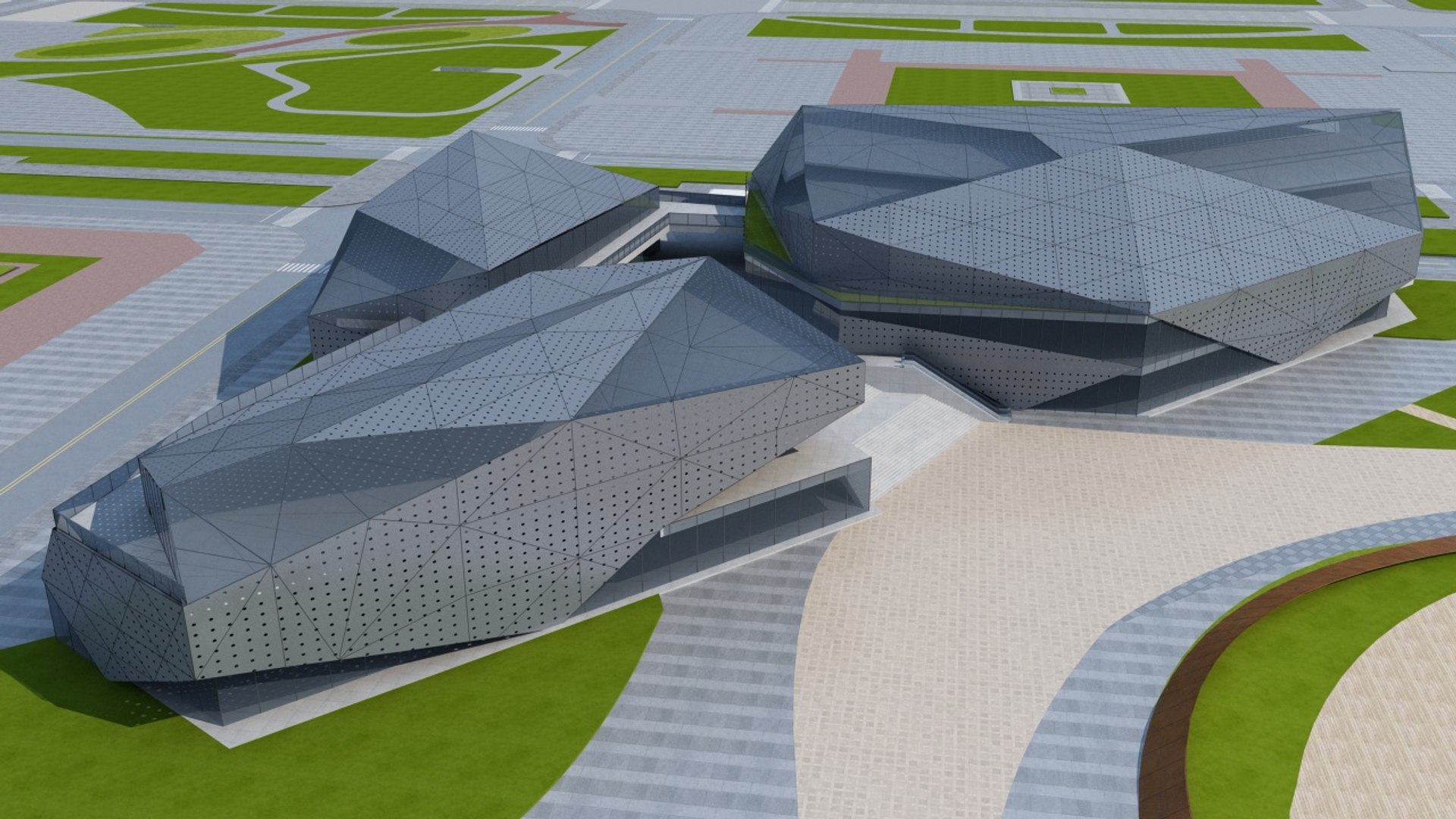 Museum 5 3D Model - TurboSquid 2074817