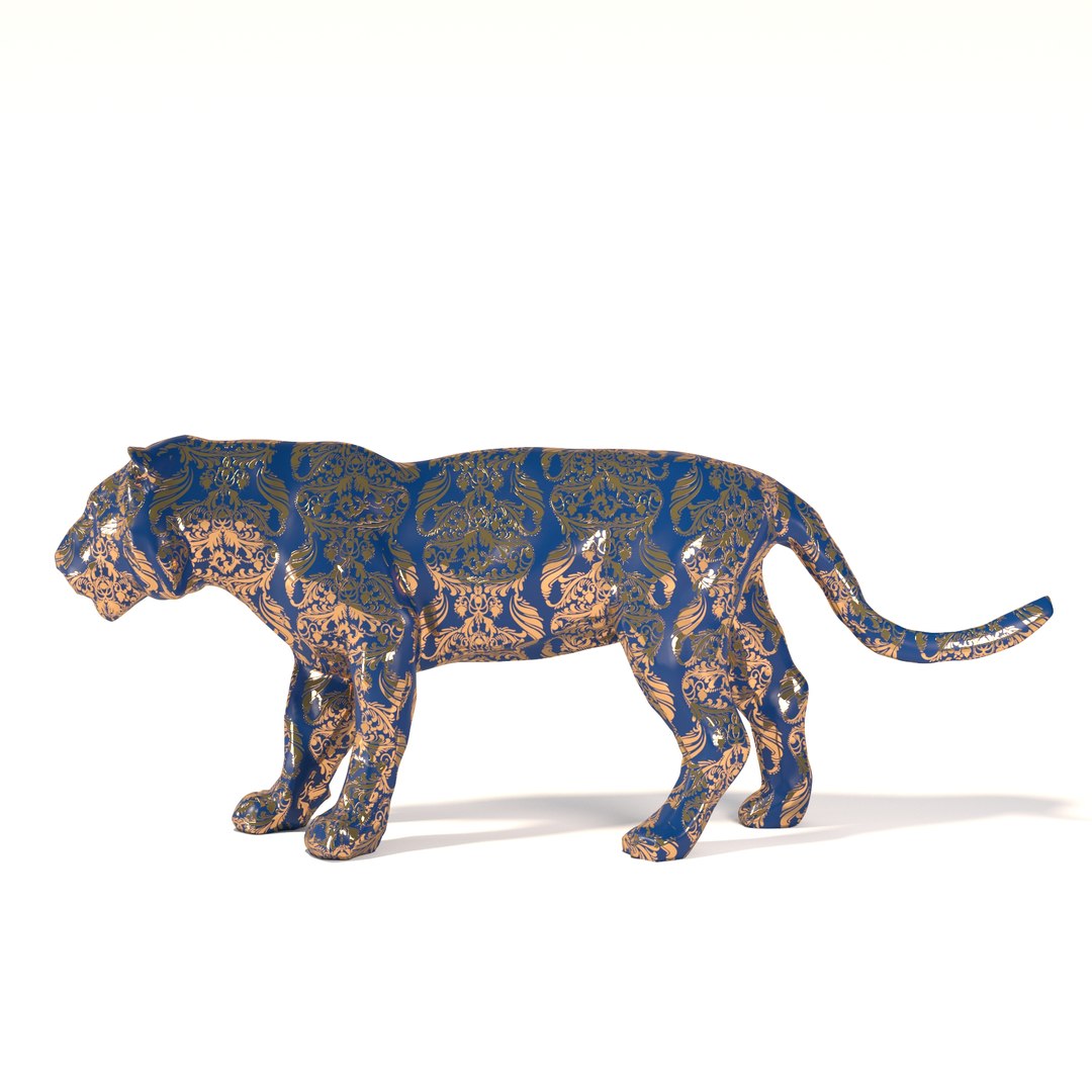 3D ceramic tigger model - TurboSquid 1894567