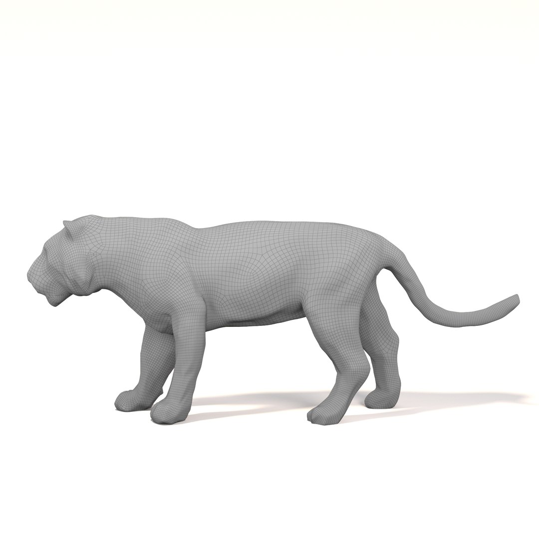 3D ceramic tigger model - TurboSquid 1894567