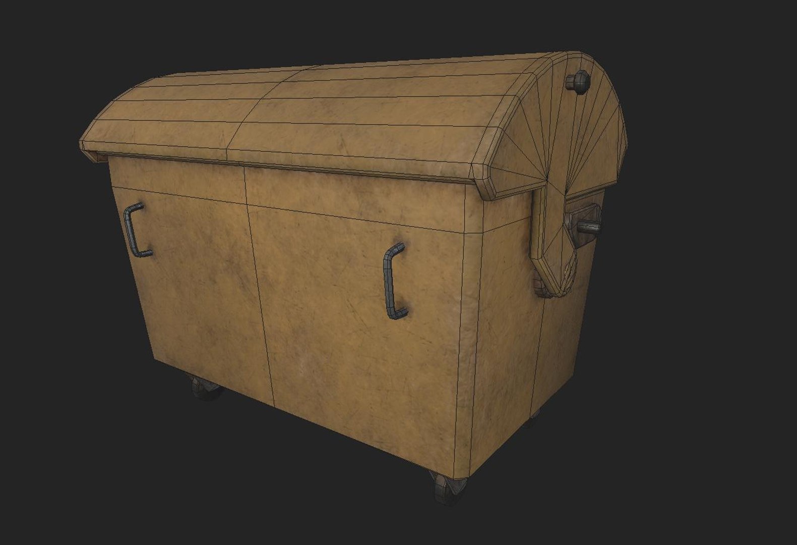 Dumpster Games Metallic 3D Model - TurboSquid 1654457