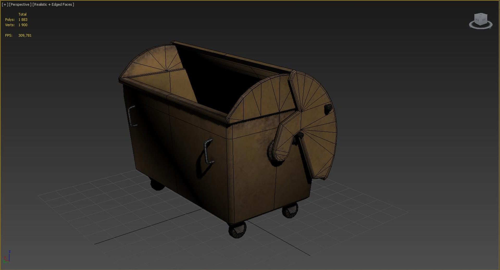 Dumpster Games Metallic 3D Model - TurboSquid 1654457