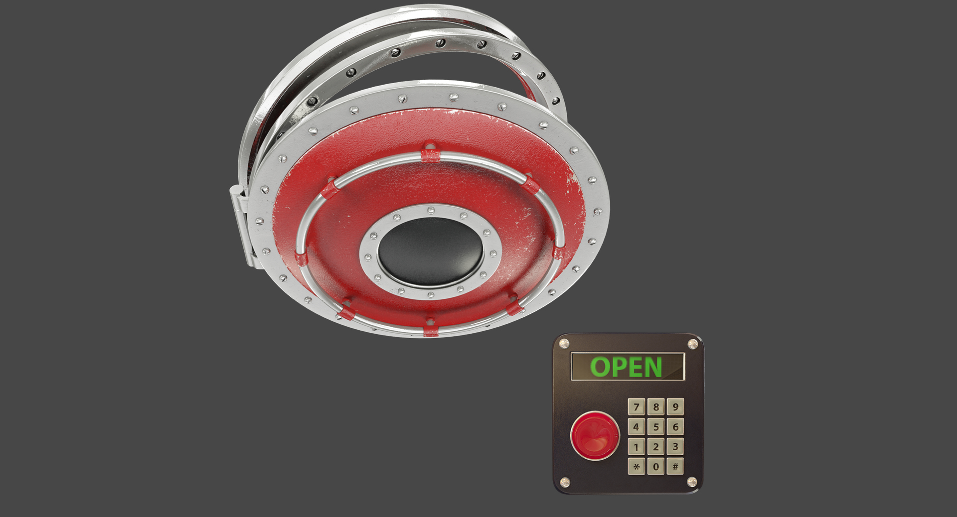 3D set spaceship hatch - TurboSquid 1357995