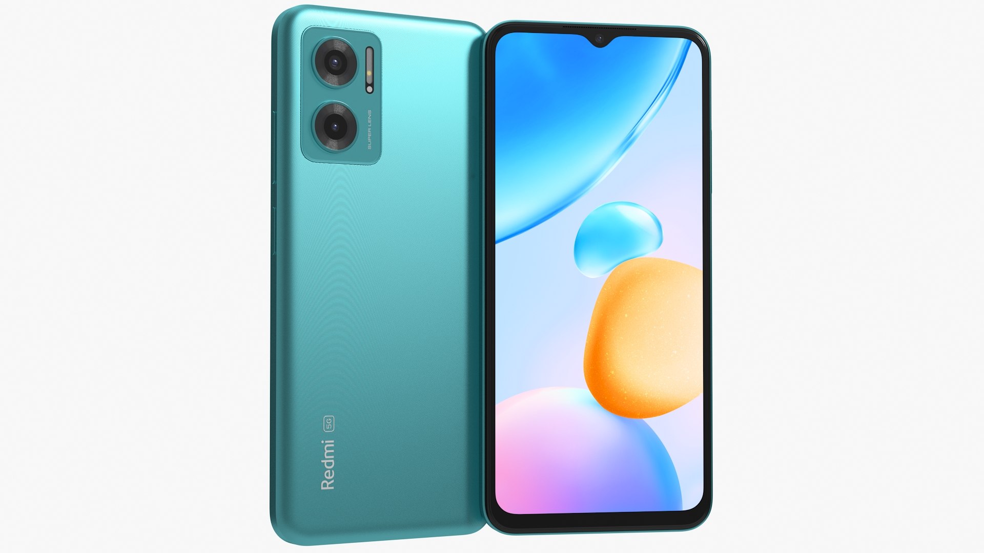 Xiaomi Redmi 10 5G Green 3D model - TurboSquid 1929873