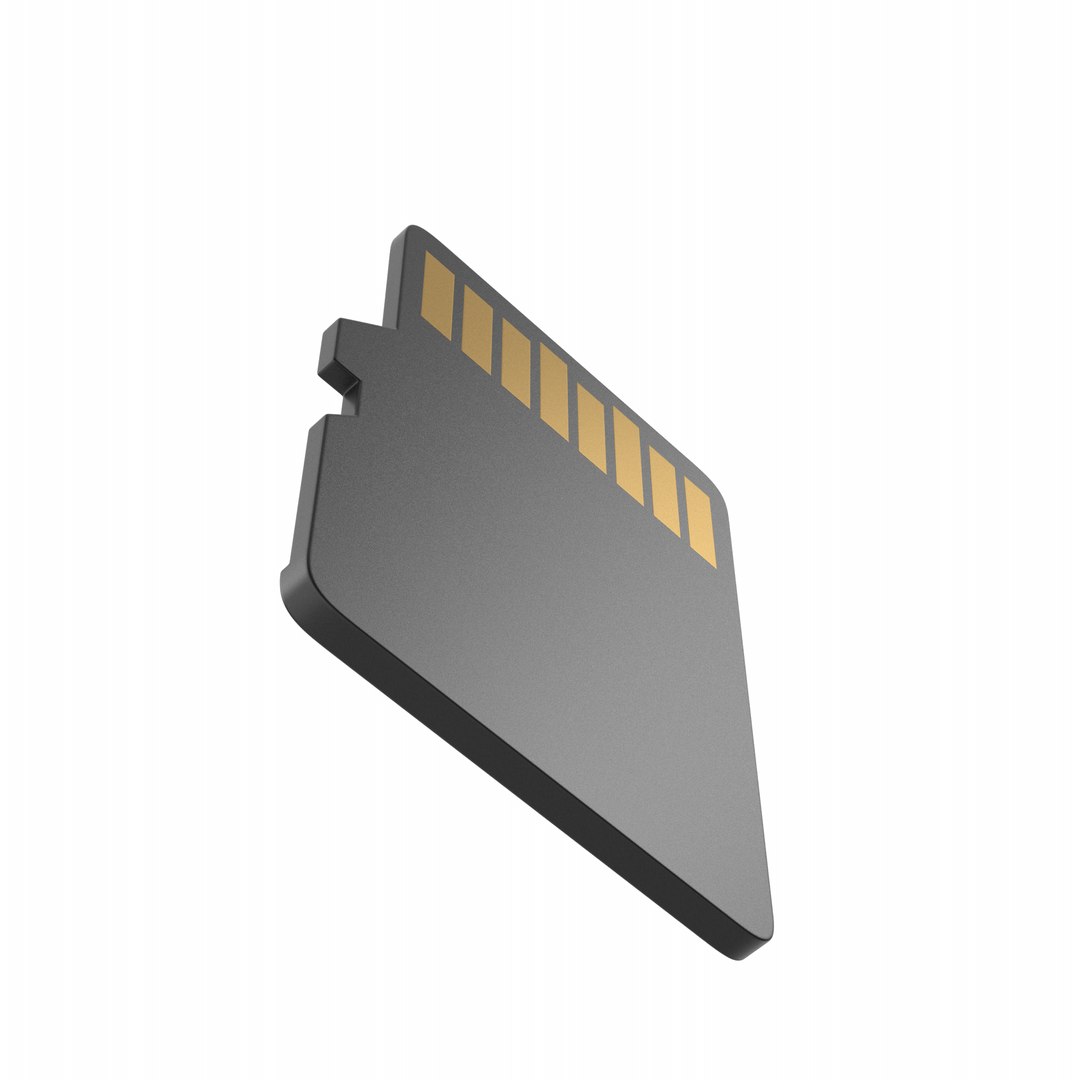 3D Model Micro SD Card - TurboSquid 2326771