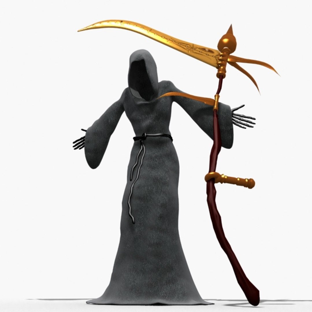 Reaper Death Grim 3d Max