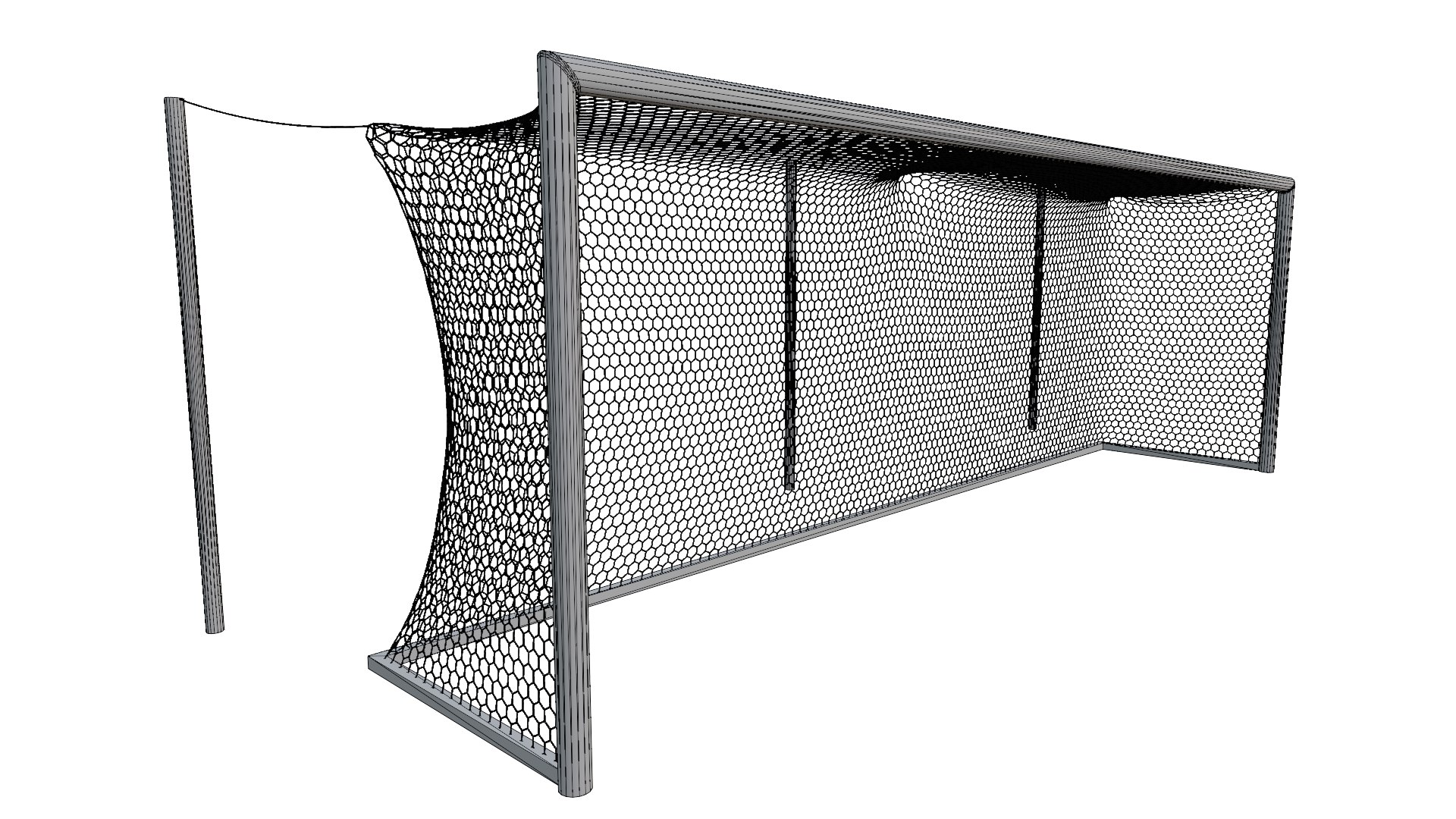 Soccer Goal 3D Model - TurboSquid 2191130