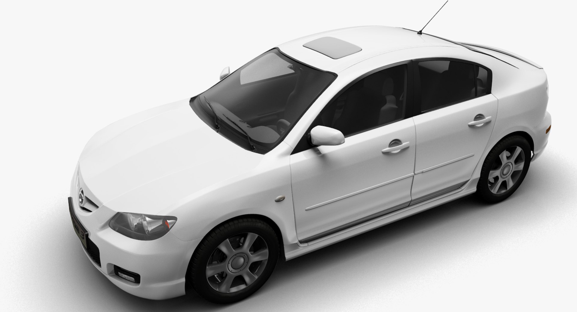 Mazda 3 - 2008 3d 3ds