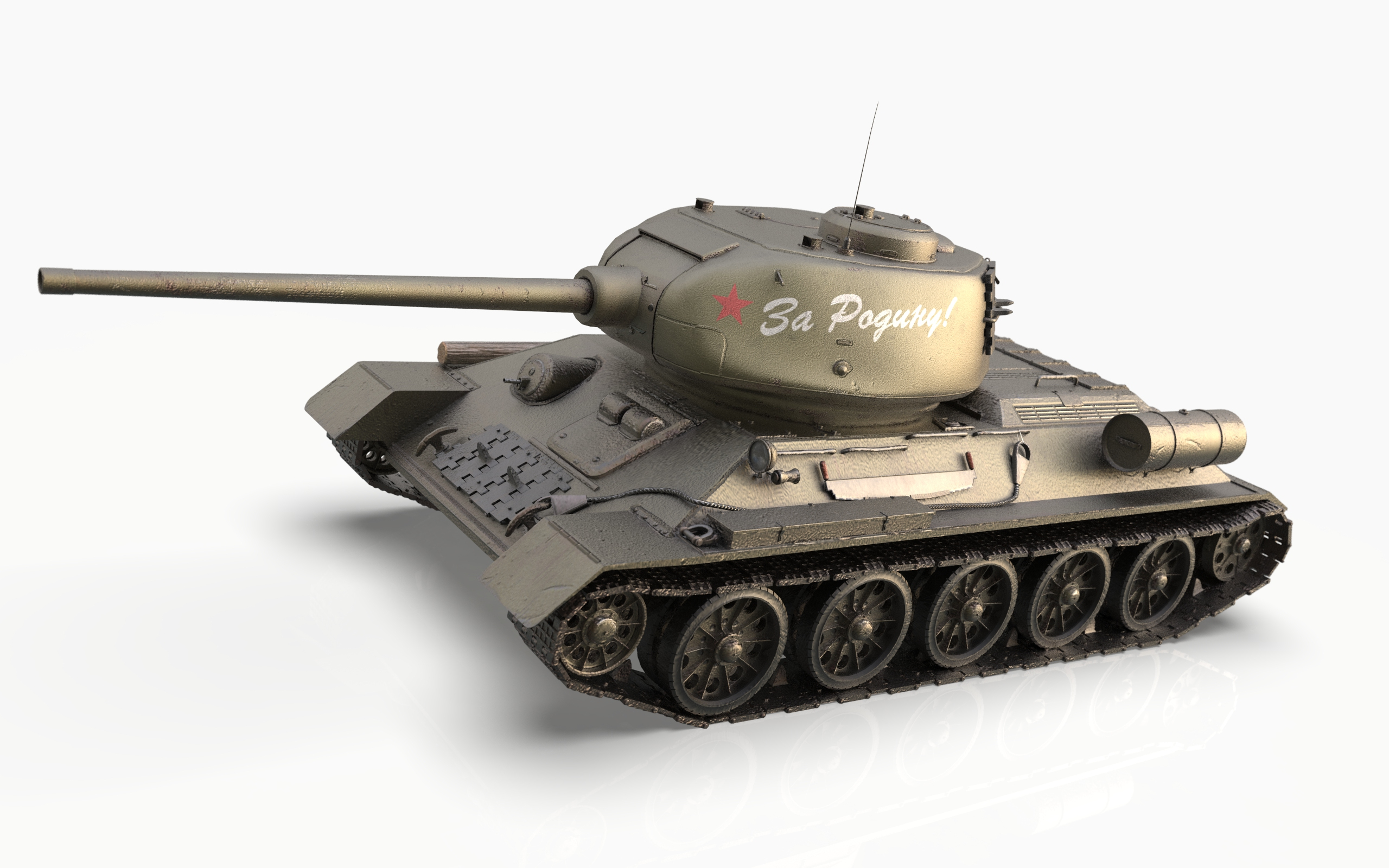 3D soviet tank - TurboSquid 1664304