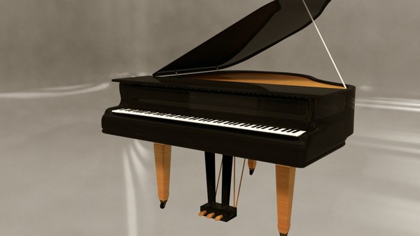 Grand Piano Blender Models for Download | TurboSquid