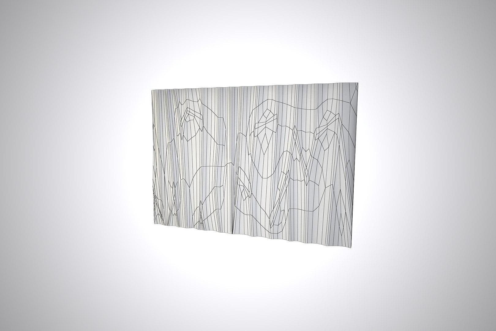 3D Pattern Wall Model - TurboSquid 1497814