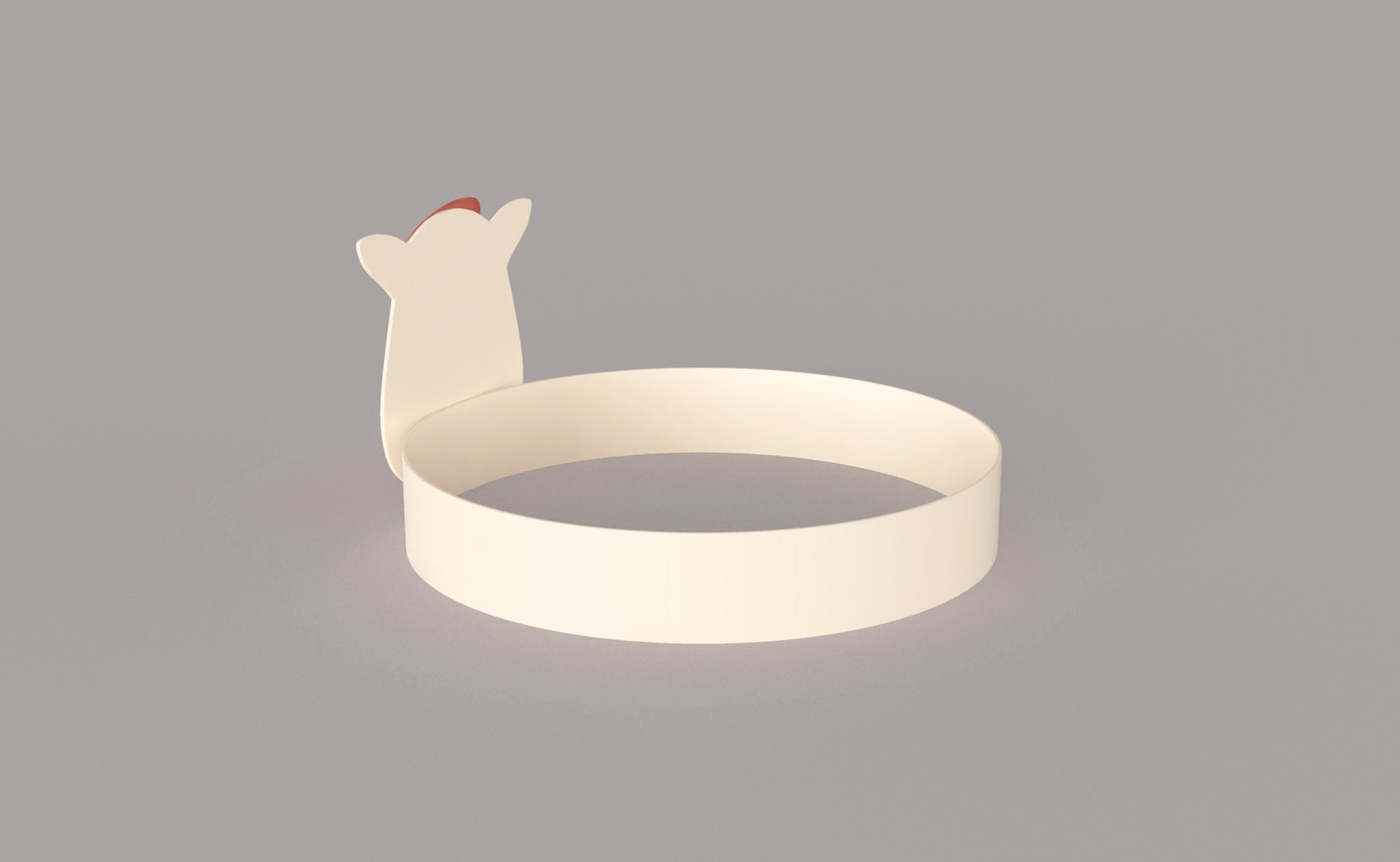 3D Paper Cow Headband Model - TurboSquid 2265593