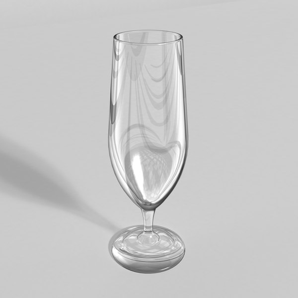 3d iced tea glass