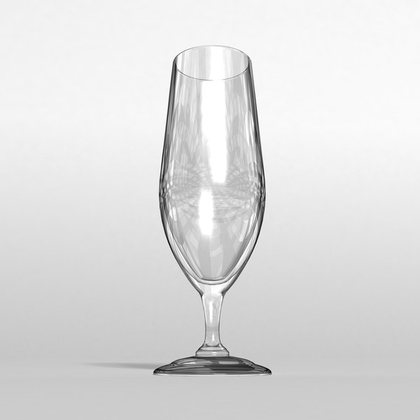 3d iced tea glass