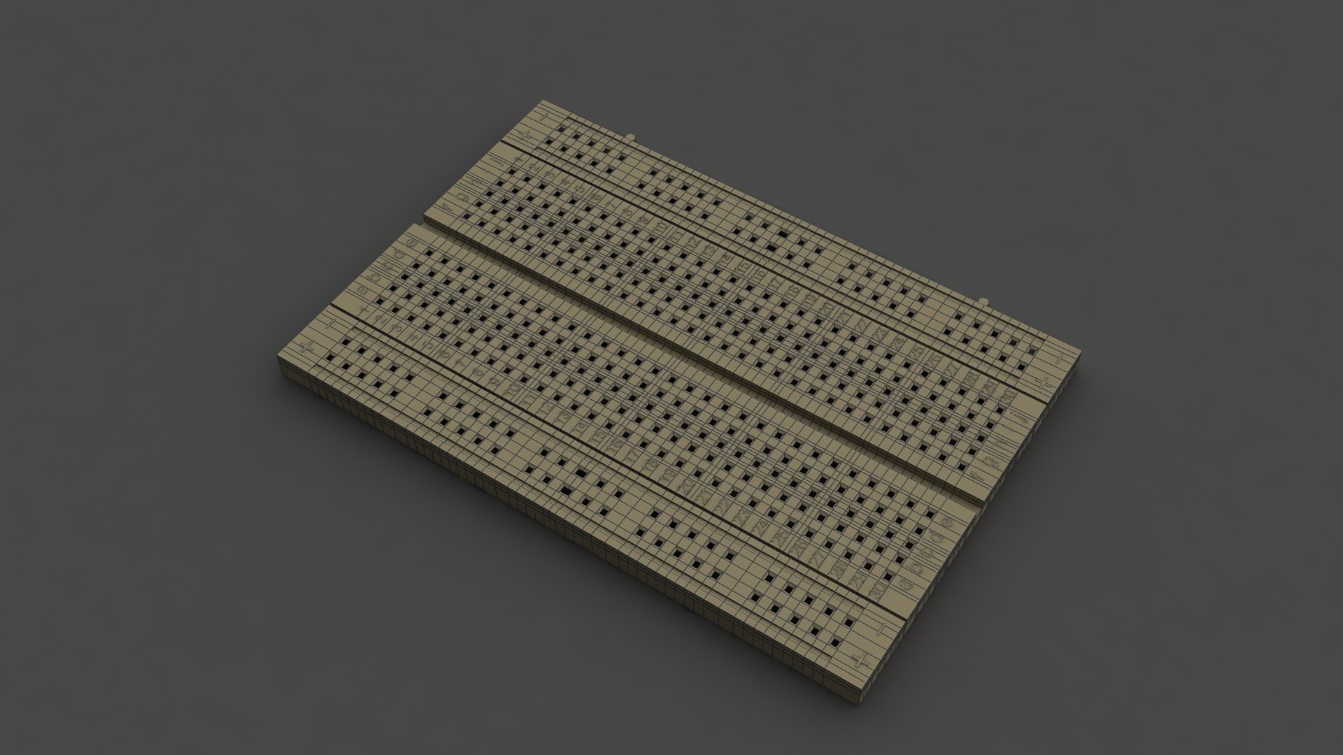 Breadboard 3D - TurboSquid 2058235