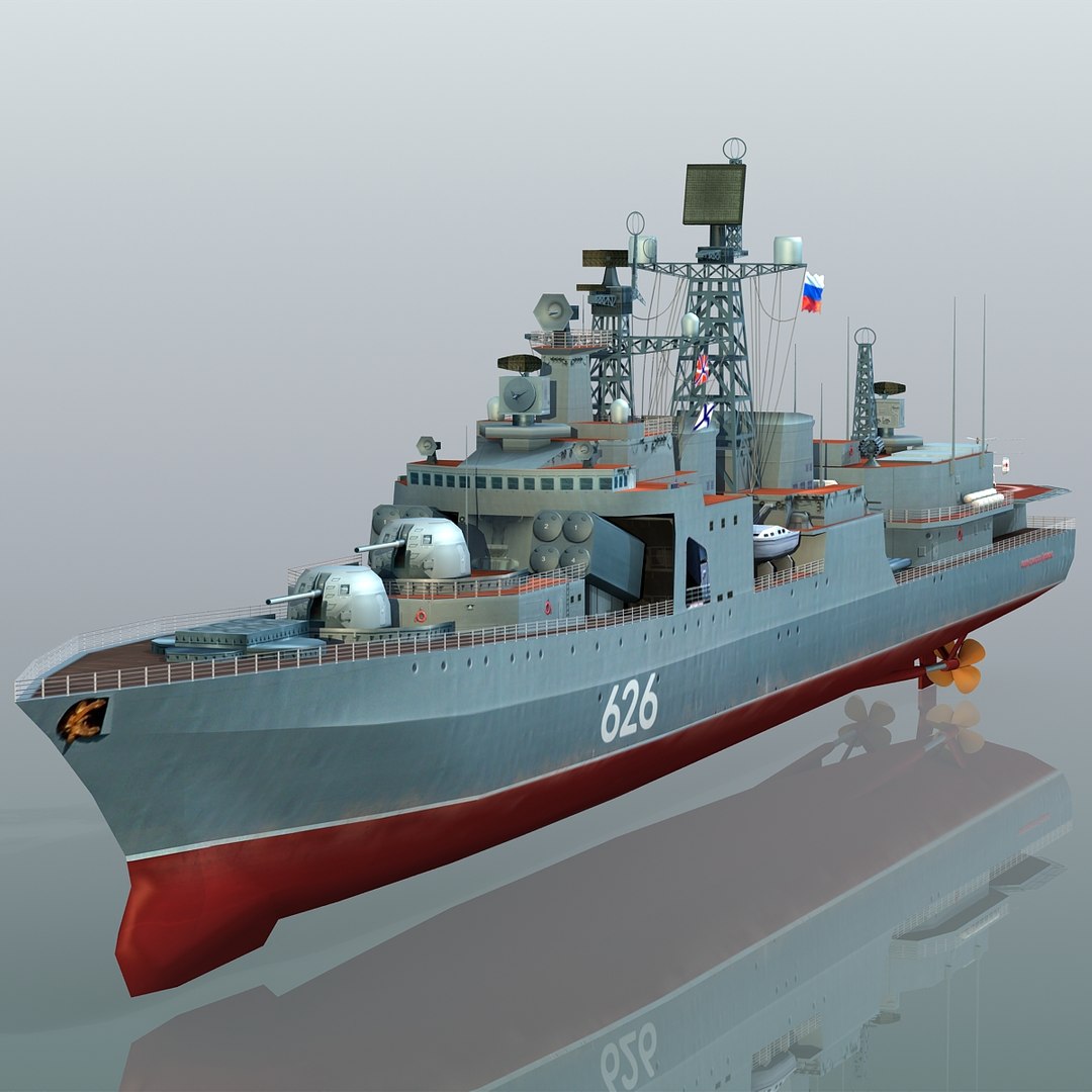 3d Udaloy Ii Class Destroyer