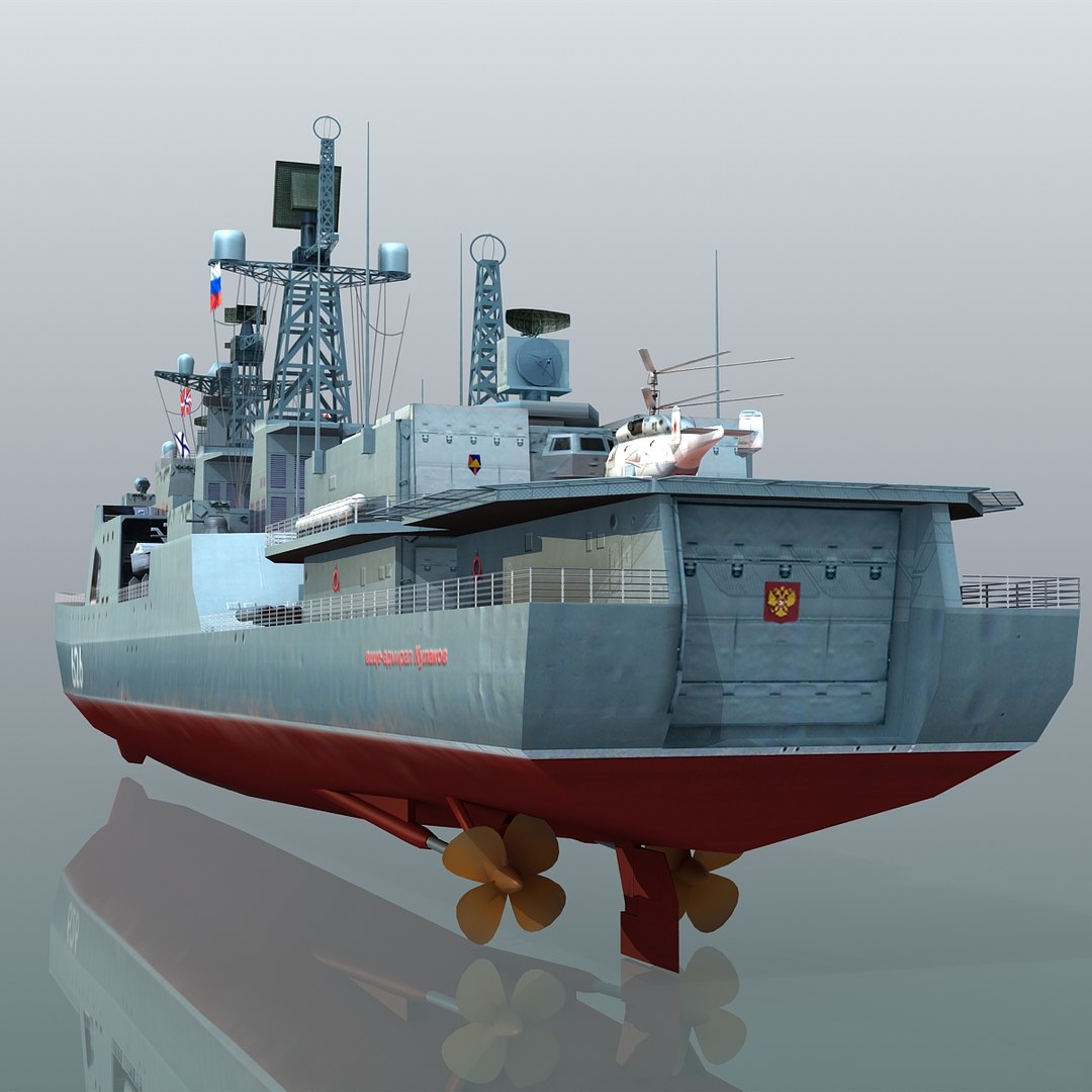 3d Udaloy Ii Class Destroyer