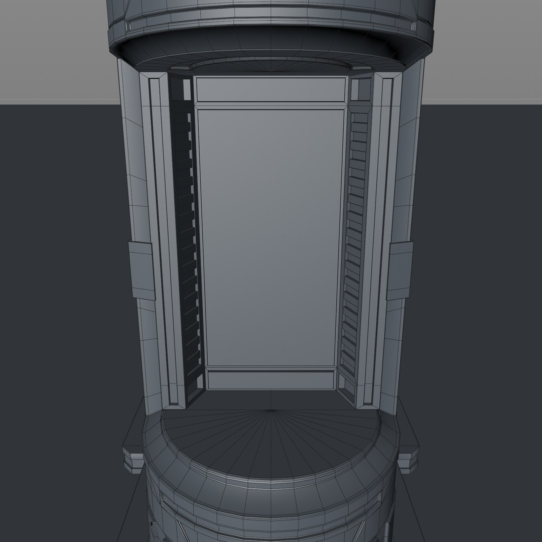 Sci Fi Liquid Container 3D Model - TurboSquid 1484605