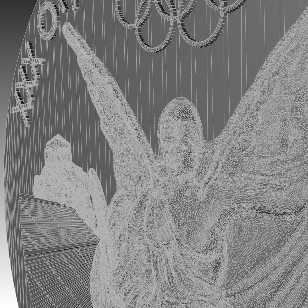 3d Model London 2012 Olympics Medals
