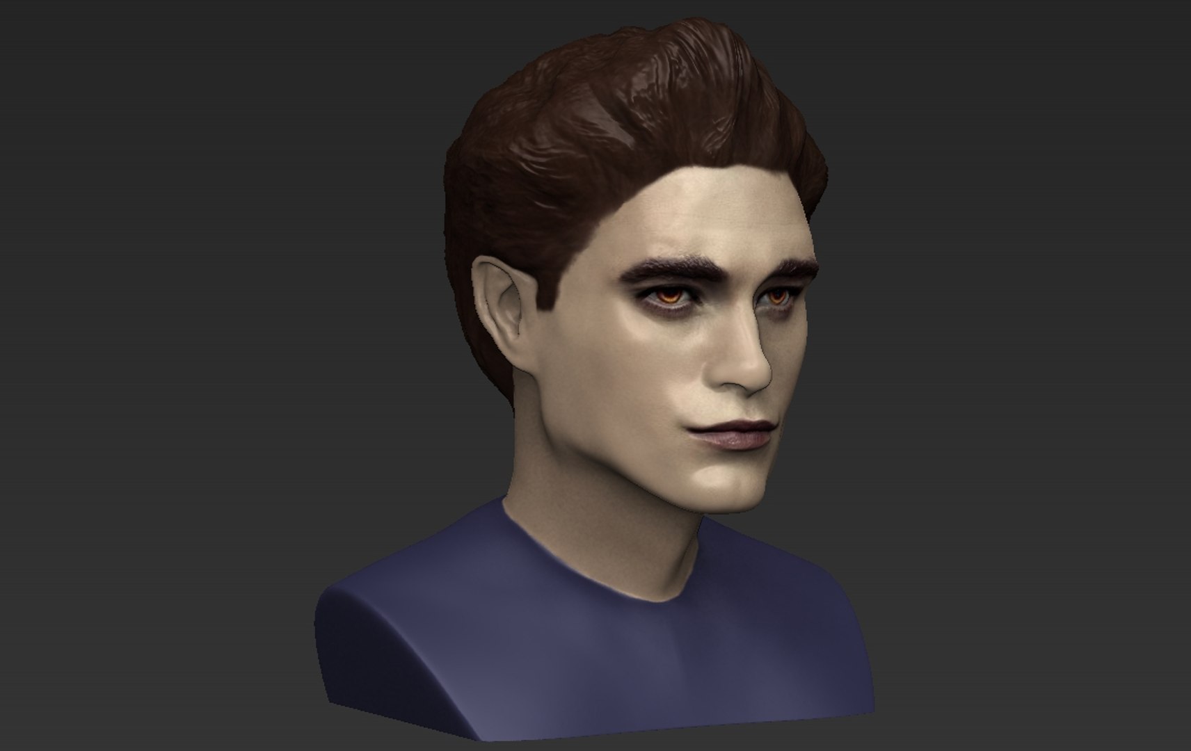 3D edward cullen pattinson twilight model - TurboSquid 1333638