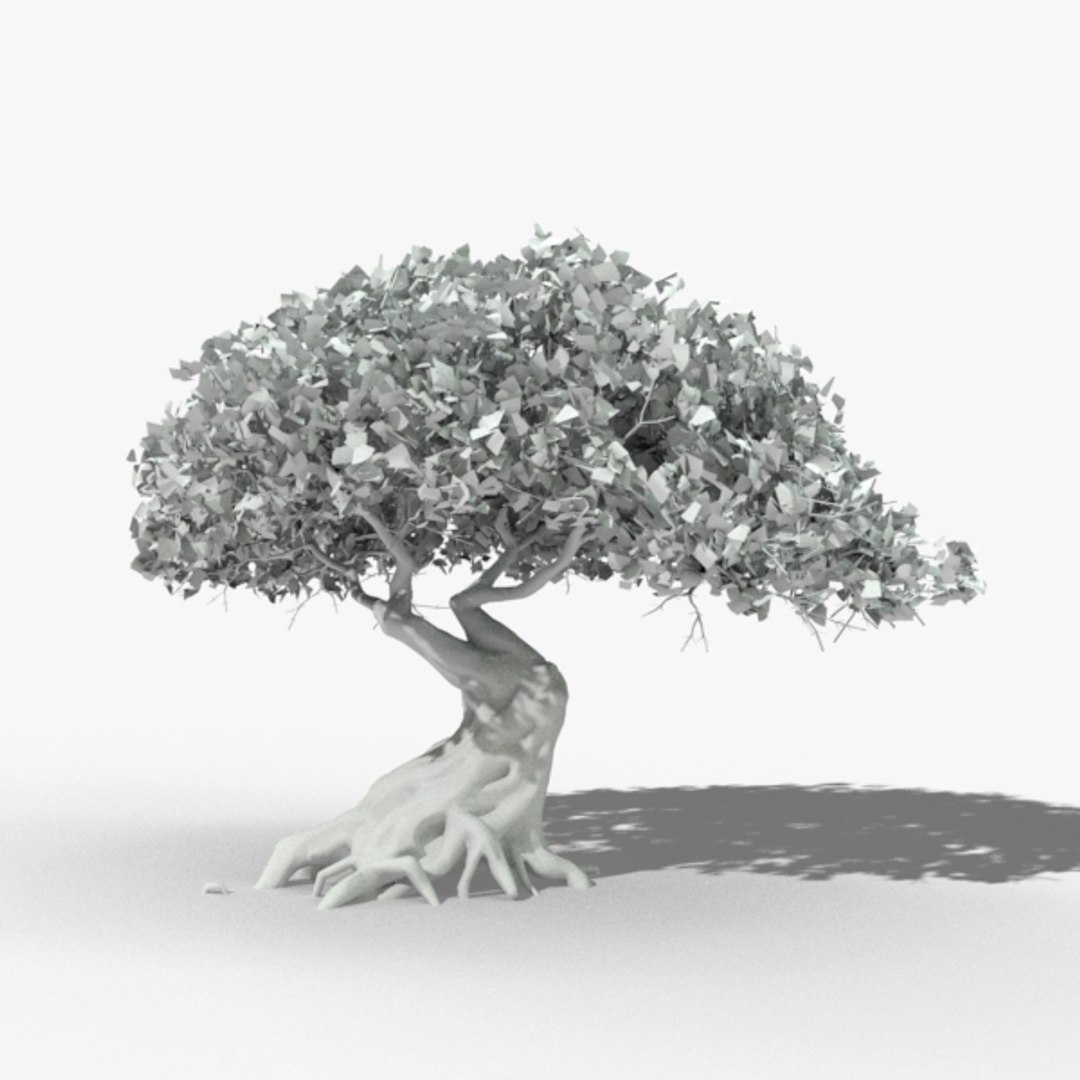 3d model tree trunk