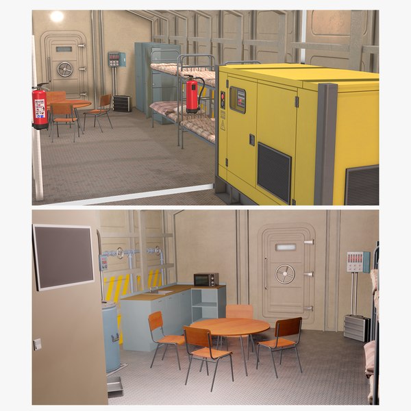 Bunker REALISTIC Modelo 3D - TurboSquid 2072335