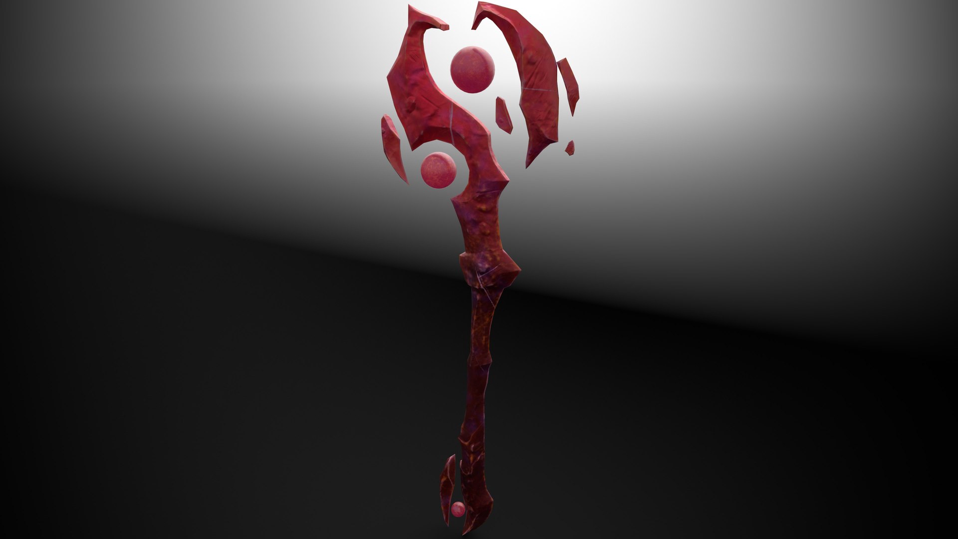 Magic Crystal Orb Staff Weapon In 6 Color Schemes 3D Model - TurboSquid ...