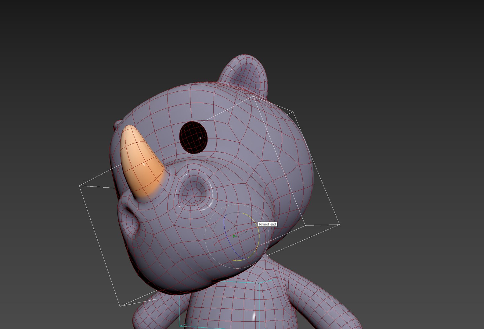 Character141 Rigged Rhino model - TurboSquid 1761471