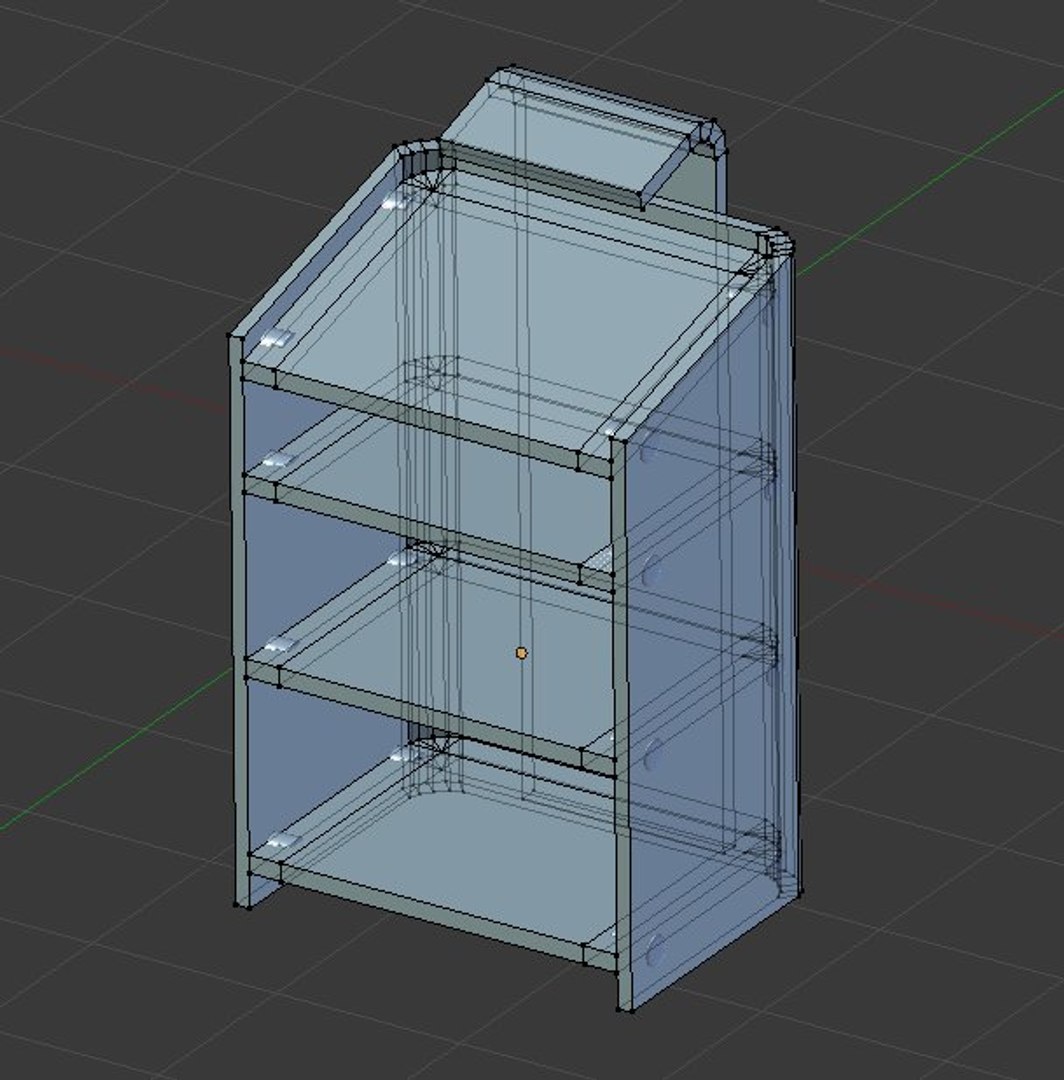 3d blender stand model