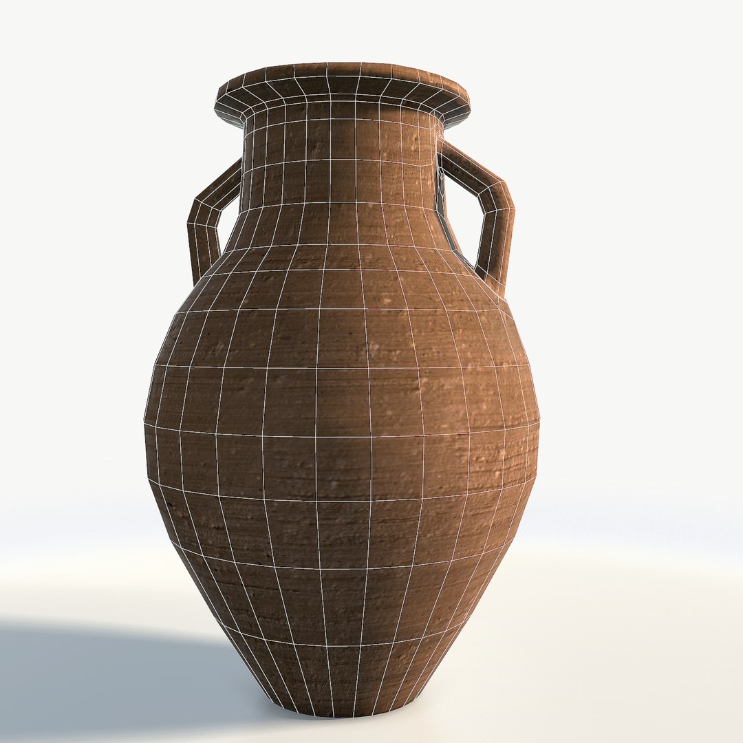 3d Realistic Vase Model