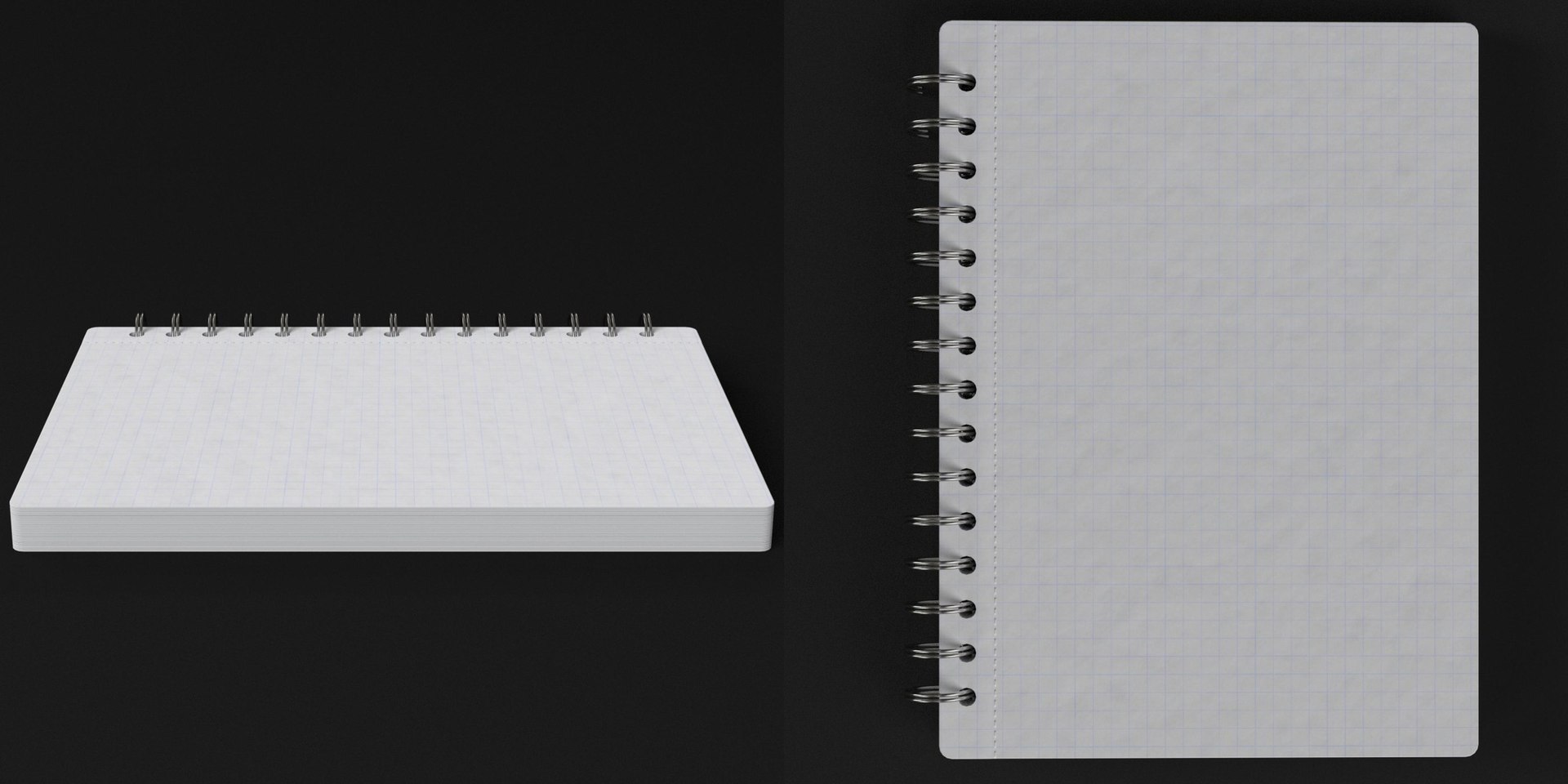 3D Spiral Notebook - TurboSquid 1351640