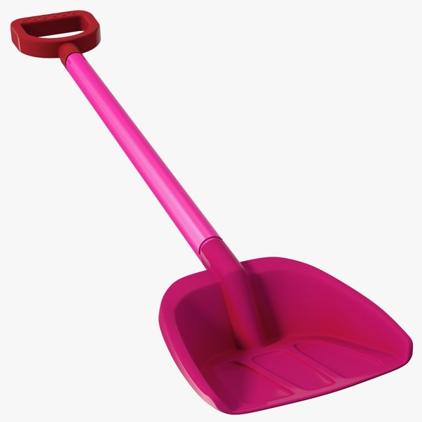 modelo 3d Plastic Beach Spade Pink - TurboSquid 2068496