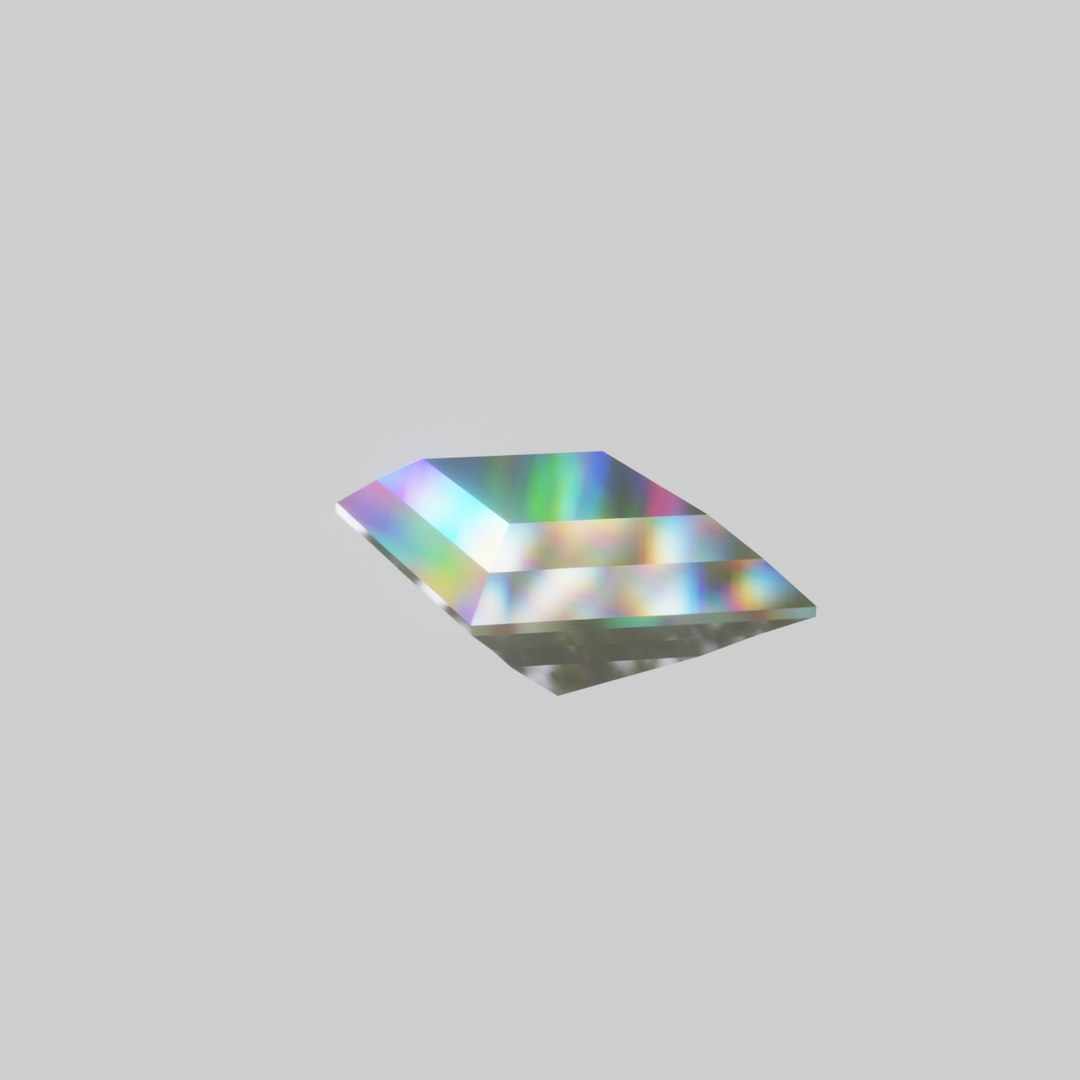 Lozenge Cut Diamond Model - TurboSquid 1916942