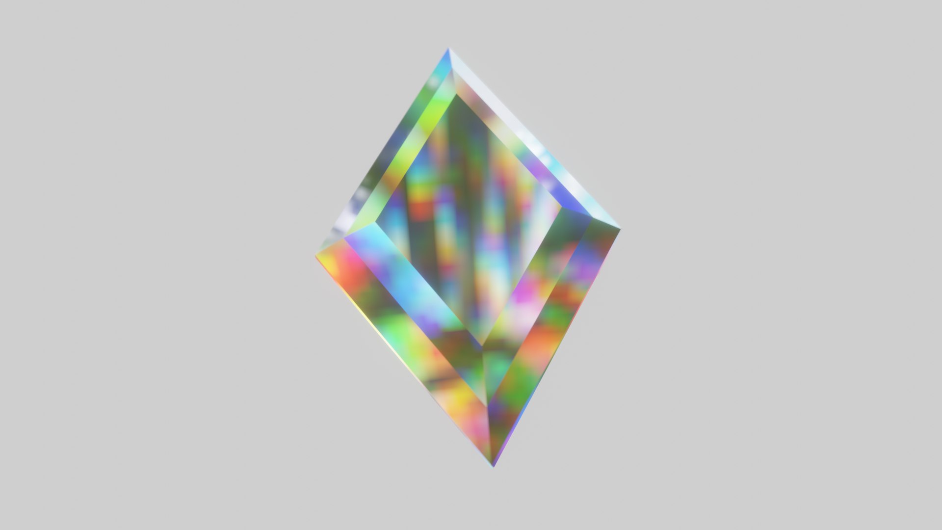 Lozenge Cut Diamond Model - TurboSquid 1916942