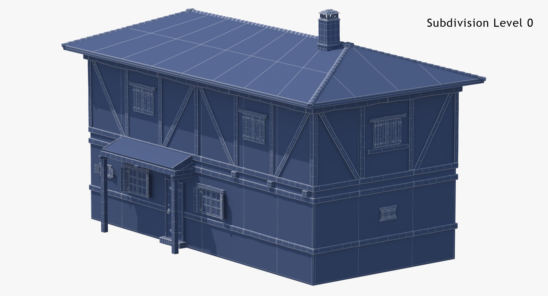 3D Model Medieval House 02 - TurboSquid 2118455