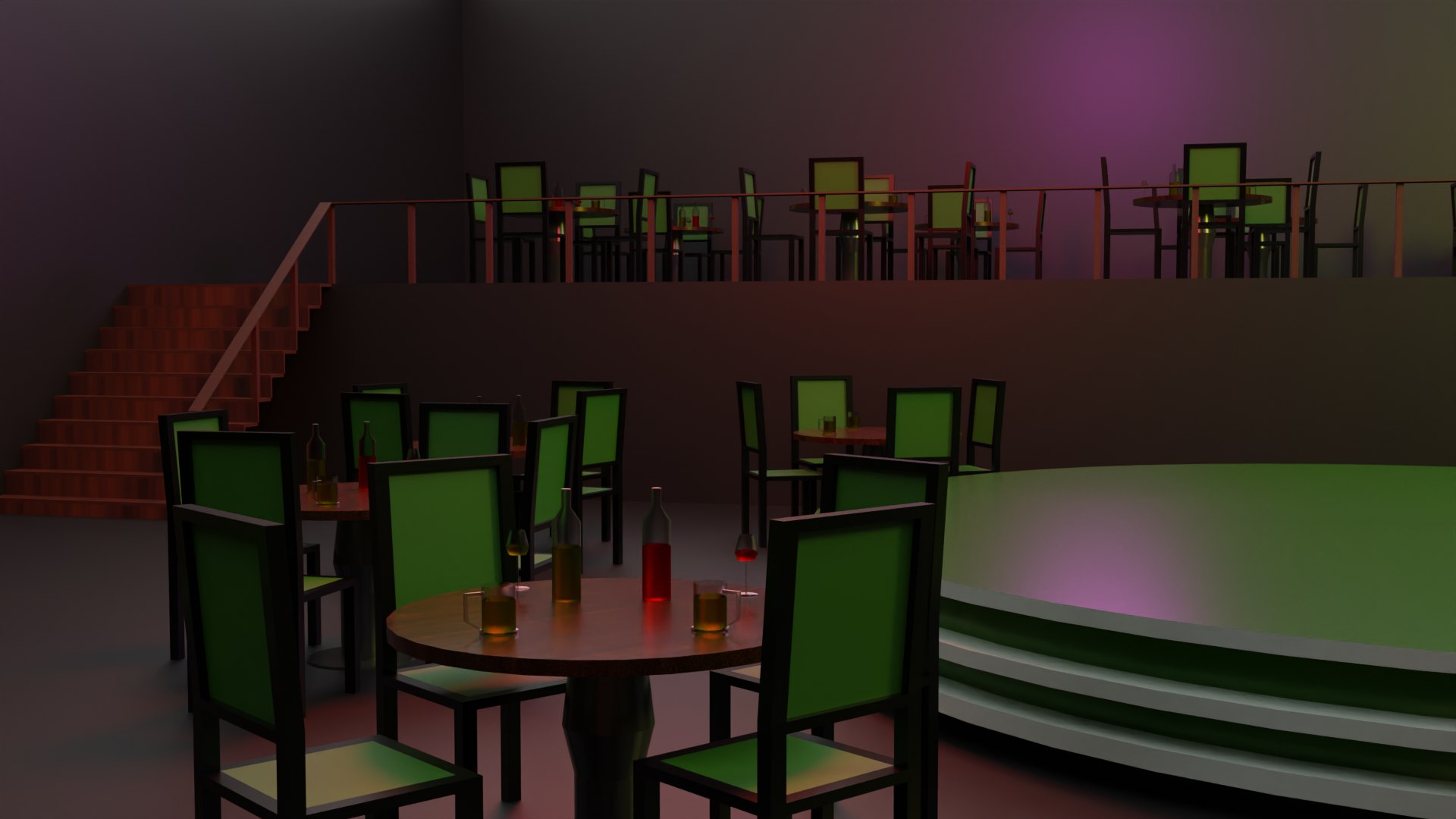 Night Club Model - TurboSquid 1924124