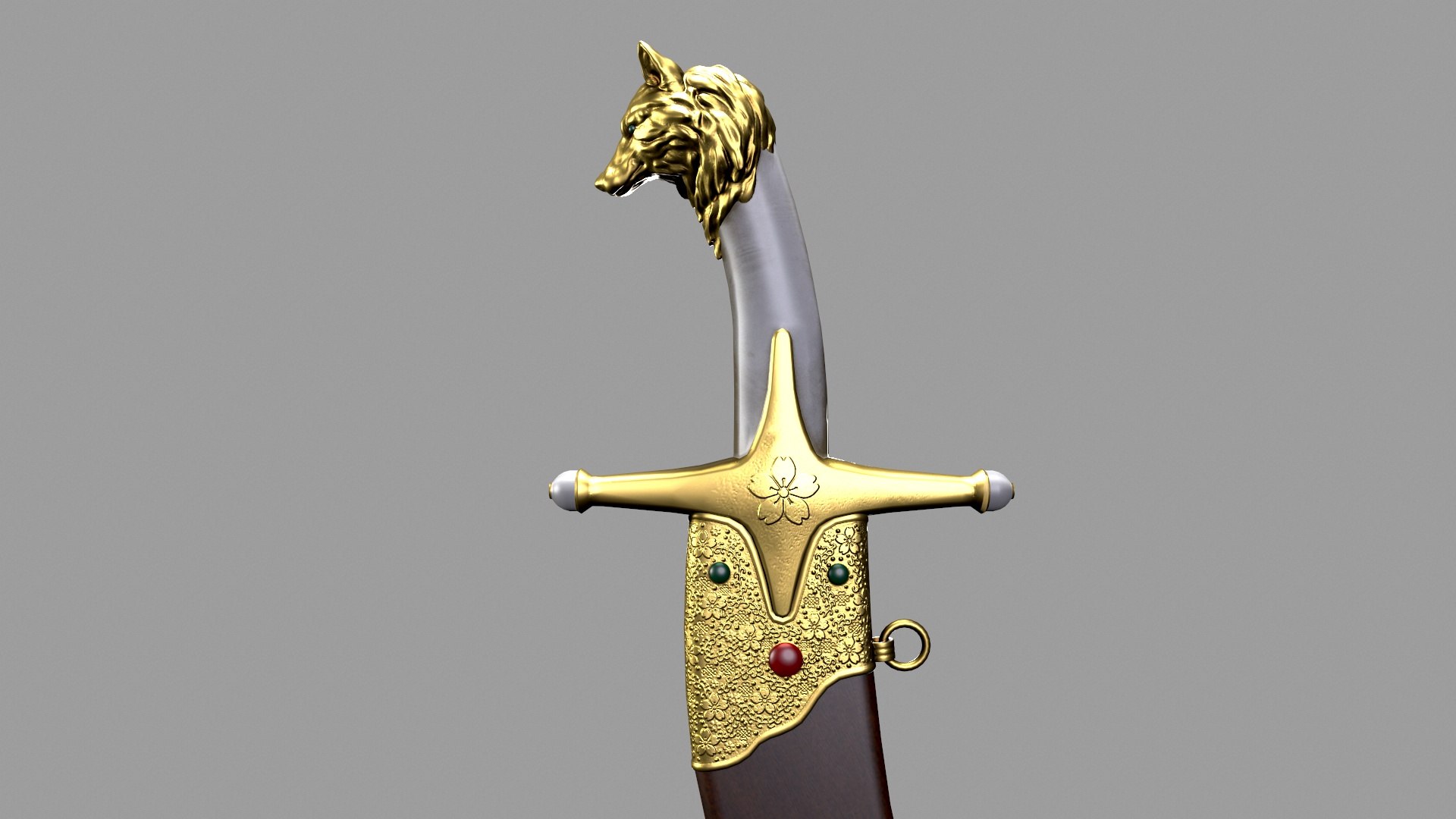 Mongol Warrior Sword 3D Model - TurboSquid 2318742