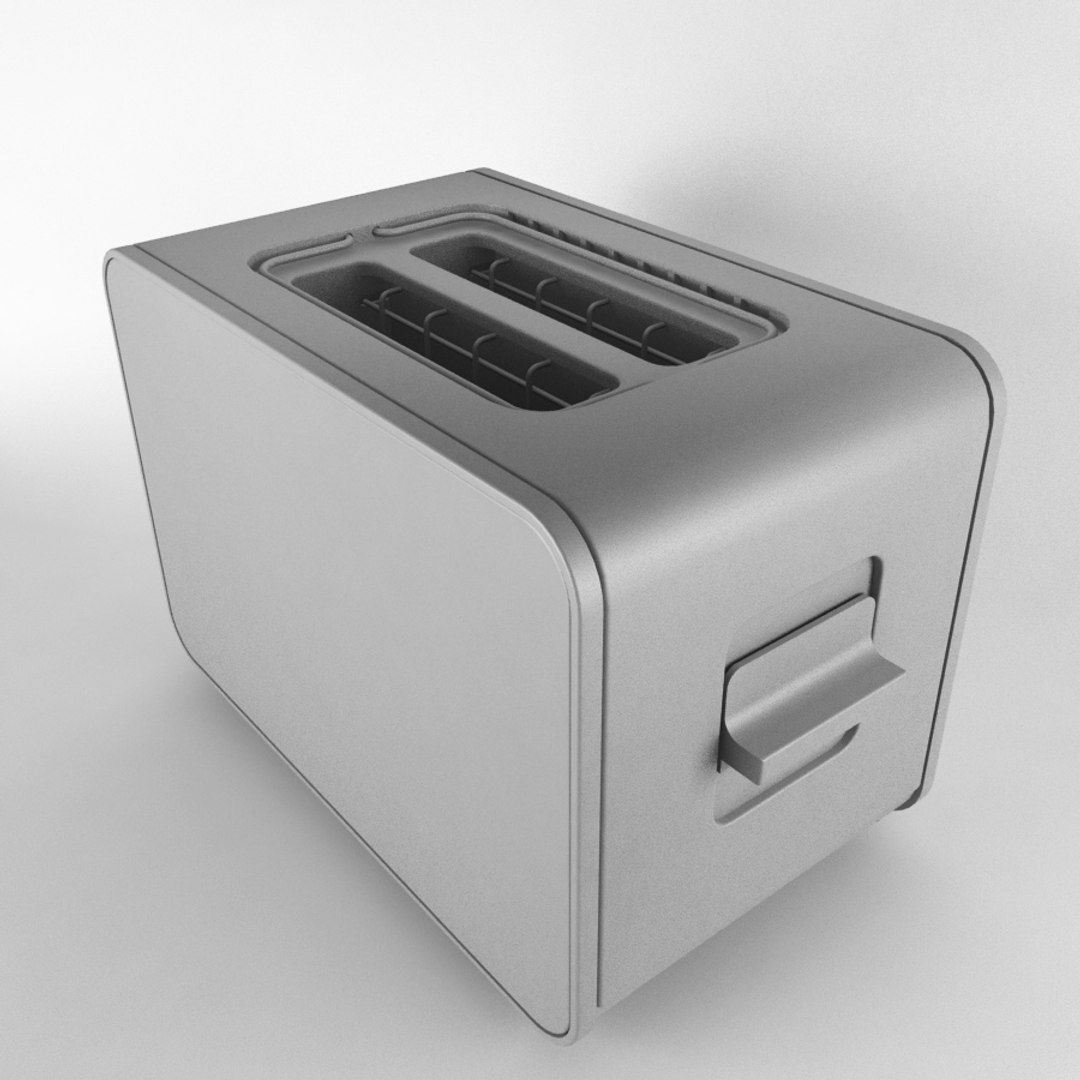 3d Panasonic Toaster Model