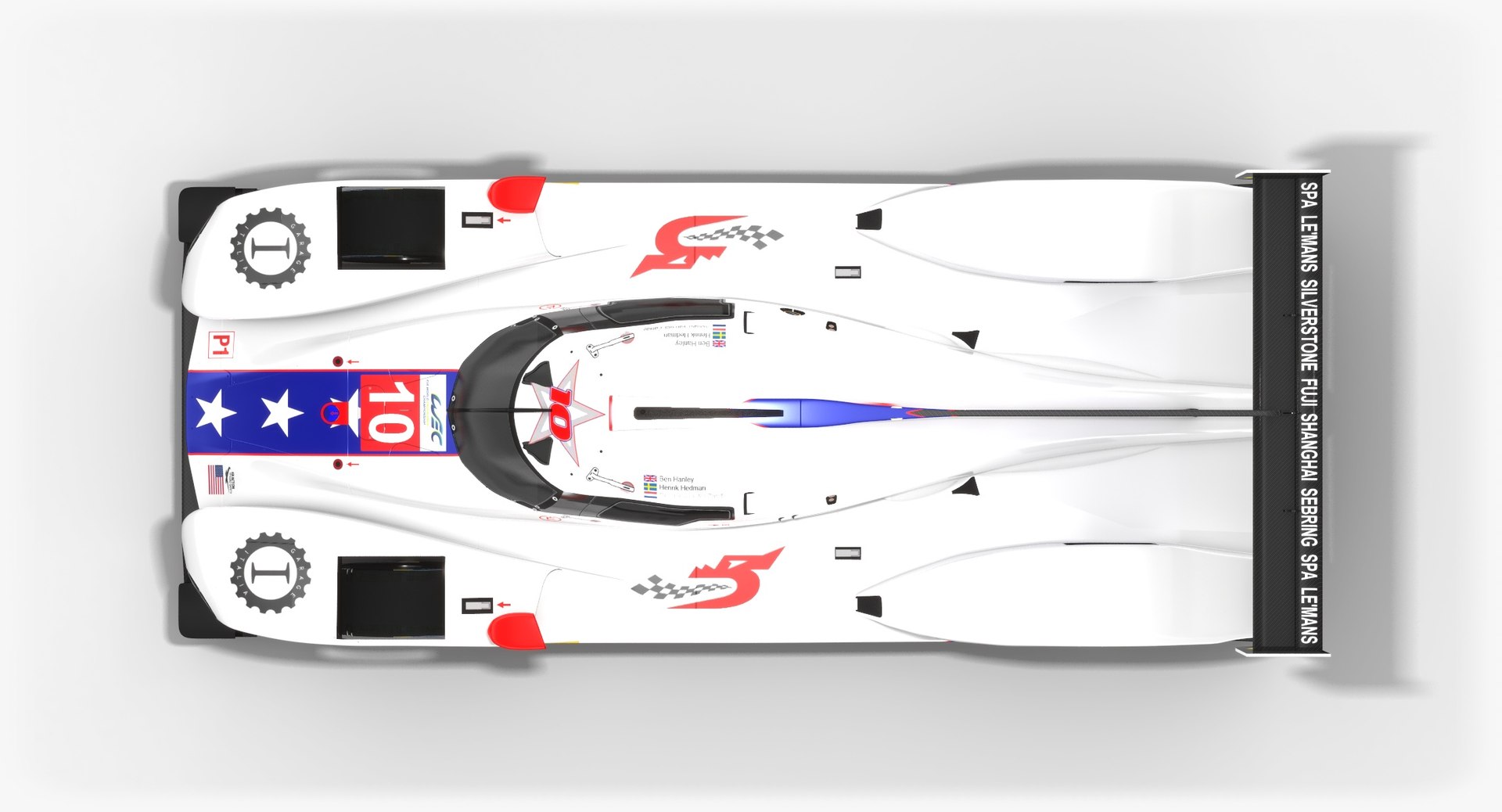 3D Dragonspeed Br Engineering Br1 - TurboSquid 1317603